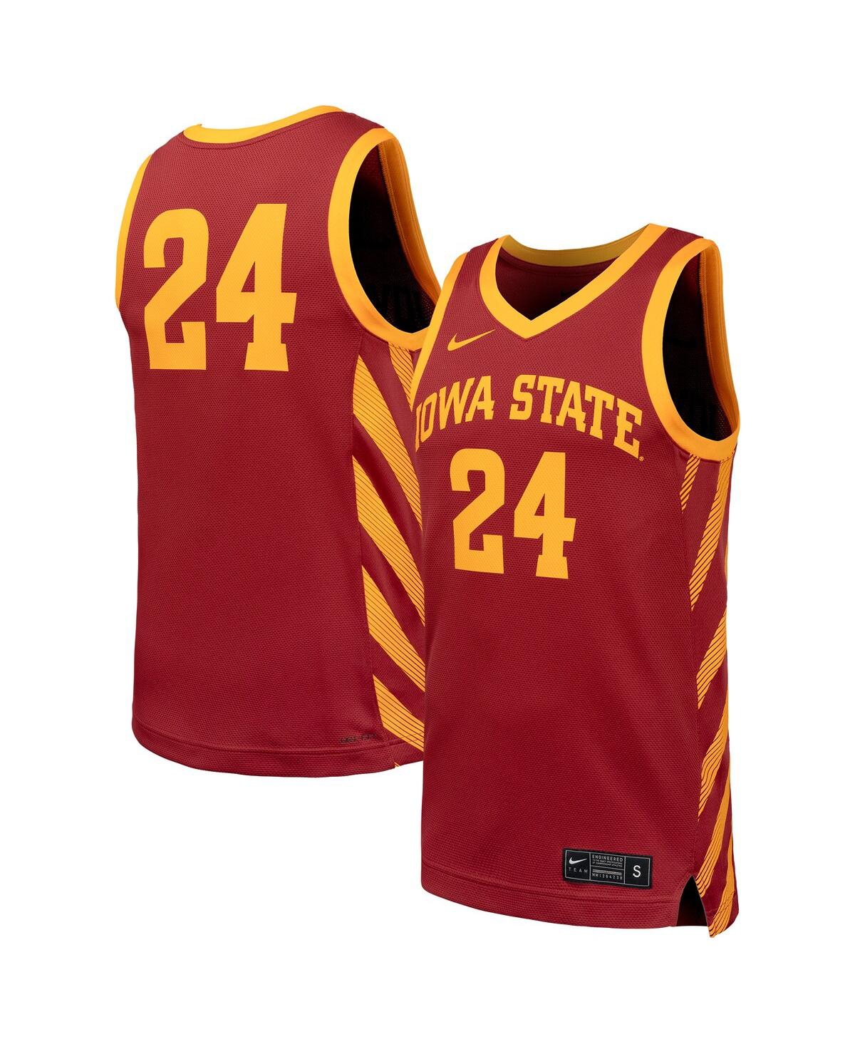 Click here for Nike Mens Cardinal Iowa State Cyclones Replica Bas... prices
