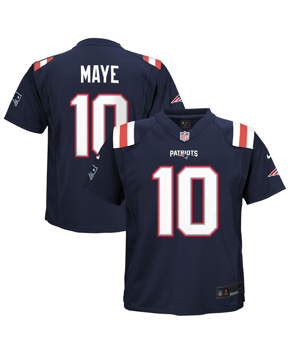 Click here for Nike Baby Boys and Girls Drake Maye Navy New Engla... prices