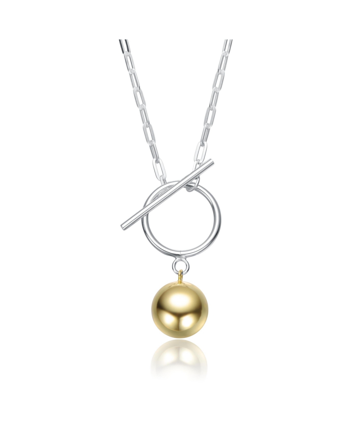 Click here for Sterling Silver Two-Tone with White Gold Plated Ch... prices