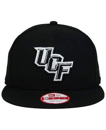 New Era UCF Knights Black White 9FIFTY Snapback Cap - Macy's