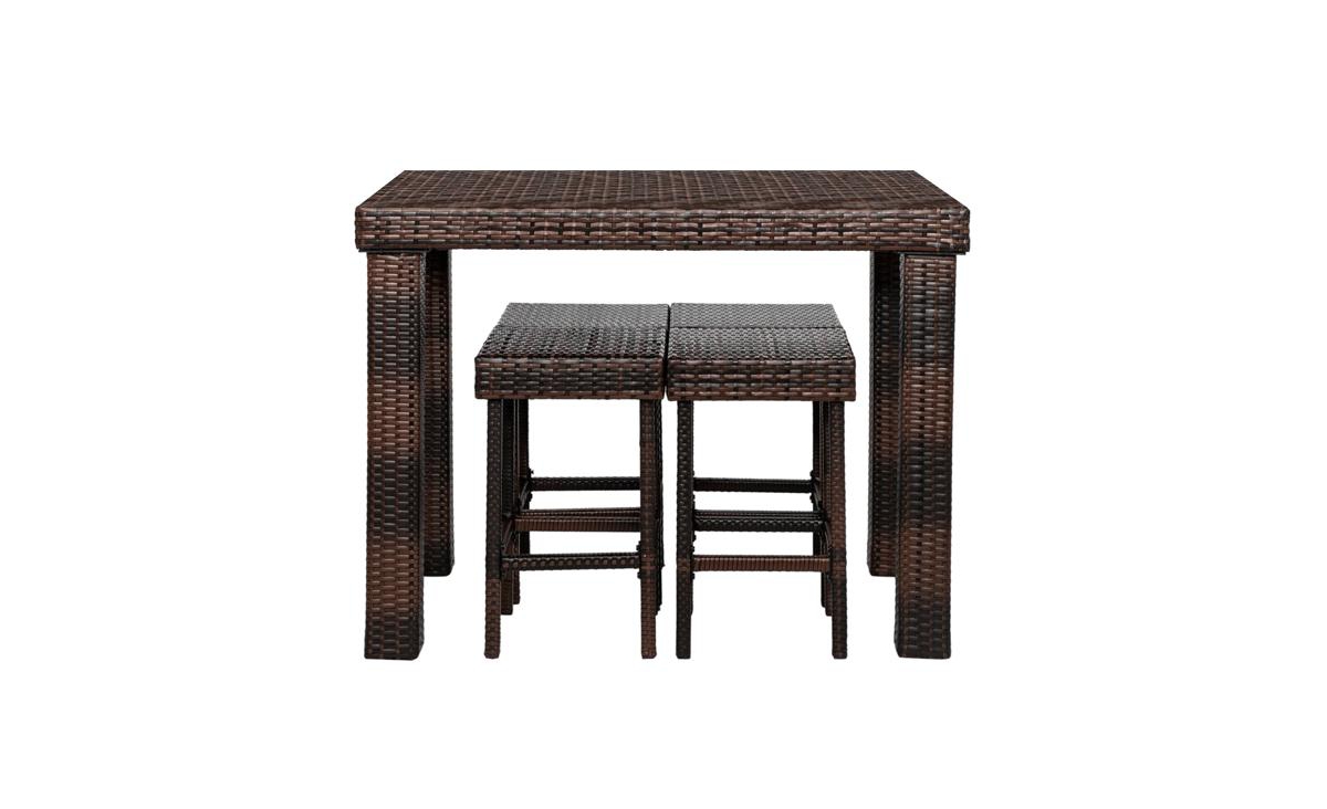 Click here for Slickblue Bar Stool-Table and Chair Set of 4 for S... prices