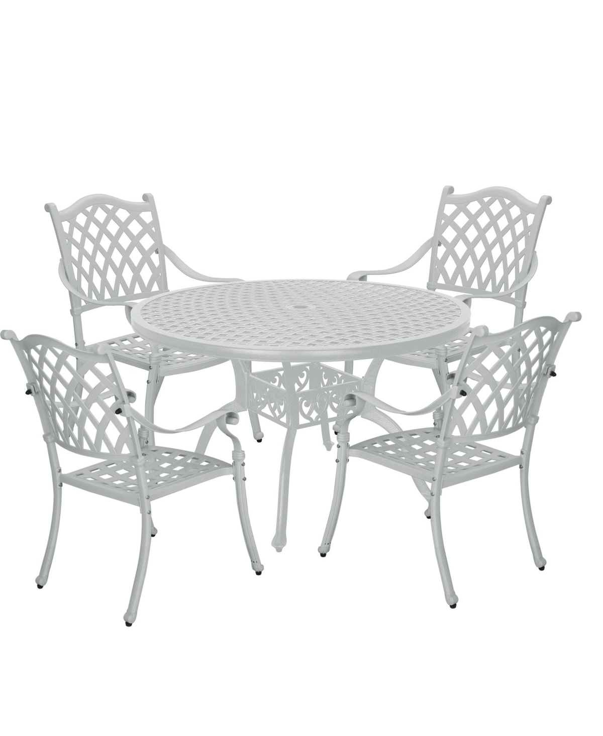 Click here for 5pcs Patio Dining Set Cast Aluminium Outdoor Dinin... prices