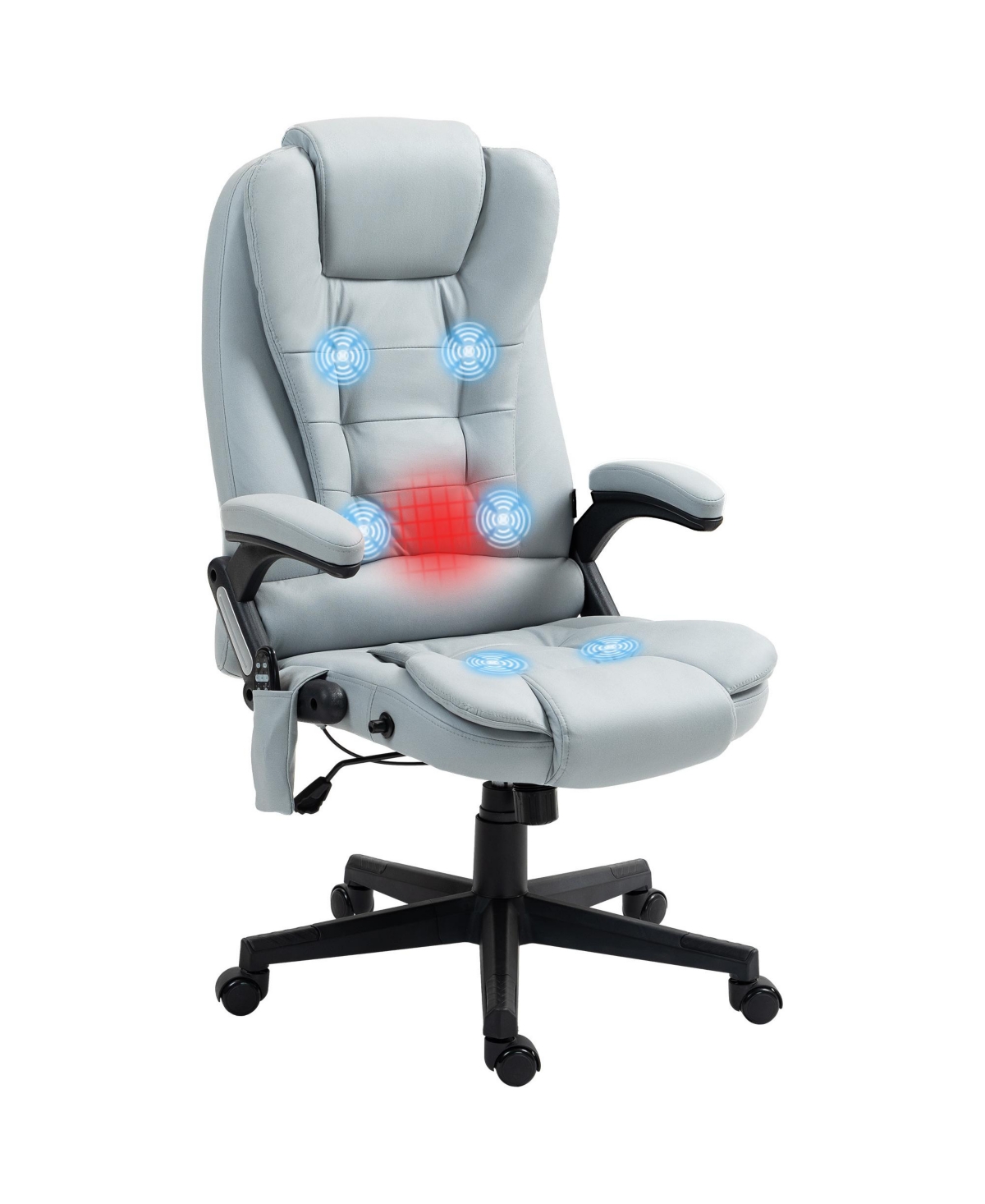 Click here for Vinsetto 6 Point Vibrating Massage Office Chair wi... prices