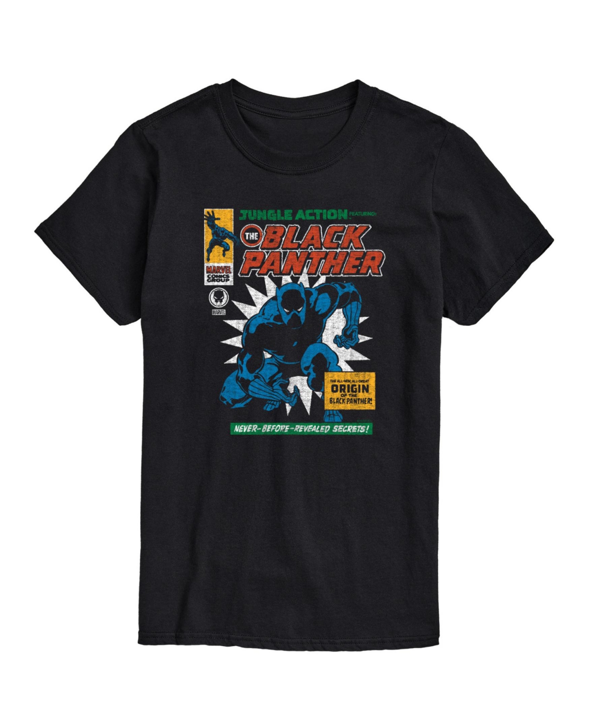 Click here for Airwaves Mens Black Panther Short Sleeve T-Shirt -... prices