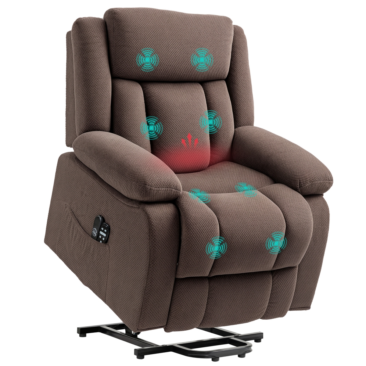 Click here for Homcom Power Lift Recliner Chair with Massage and... prices