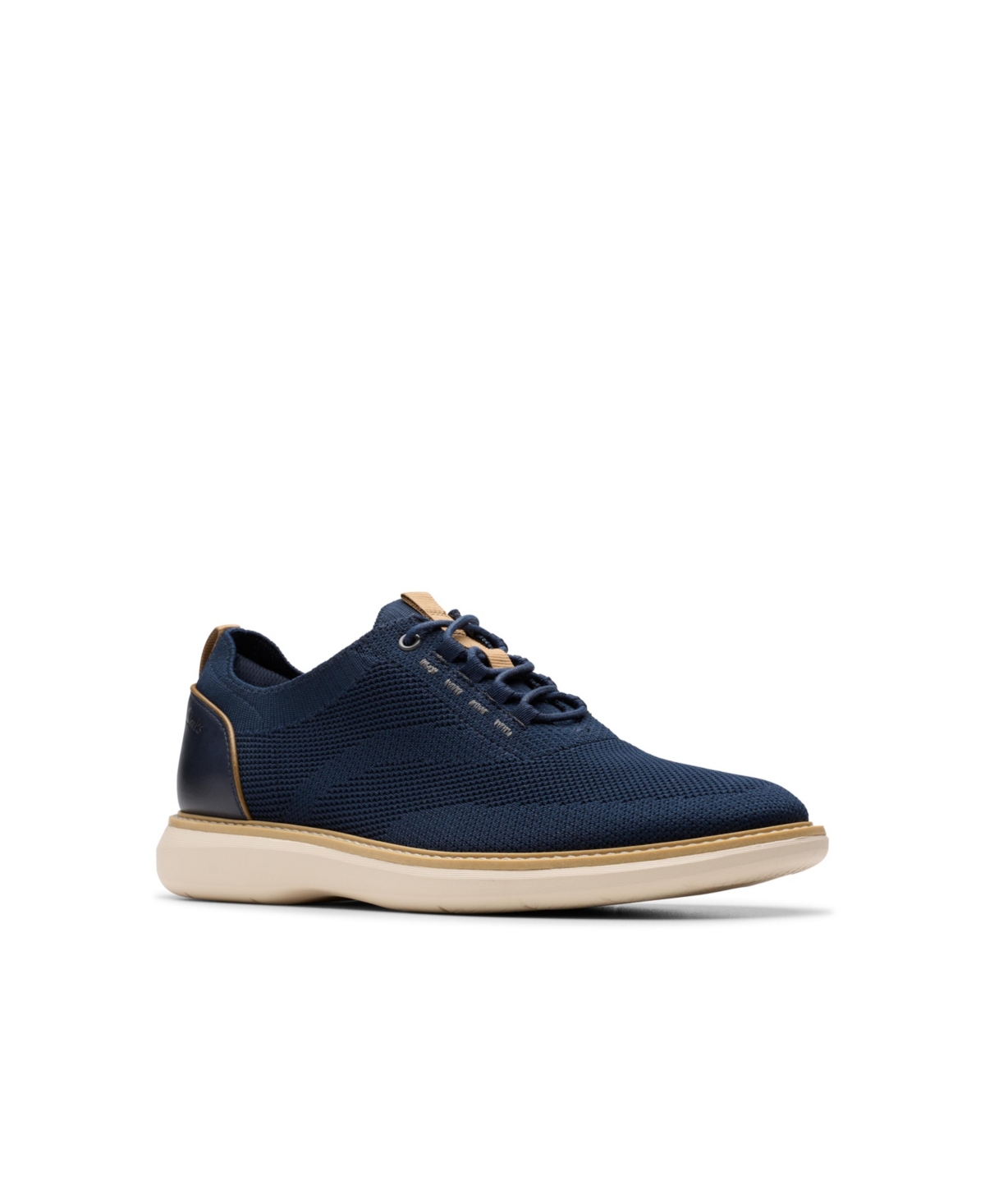 Click here for Clarks Mens Collection Brantin Knit Shoes - Navy k... prices
