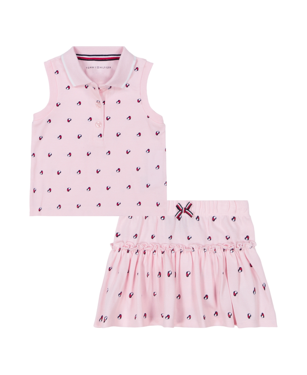 Click here for Tommy Hilfiger Baby Girl 2-Piece Sleeveless Pique... prices