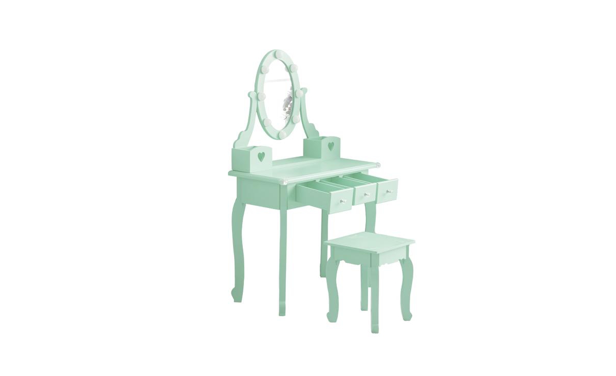 Click here for Kids Vanity Set with Mirror and Lights – Ad... prices