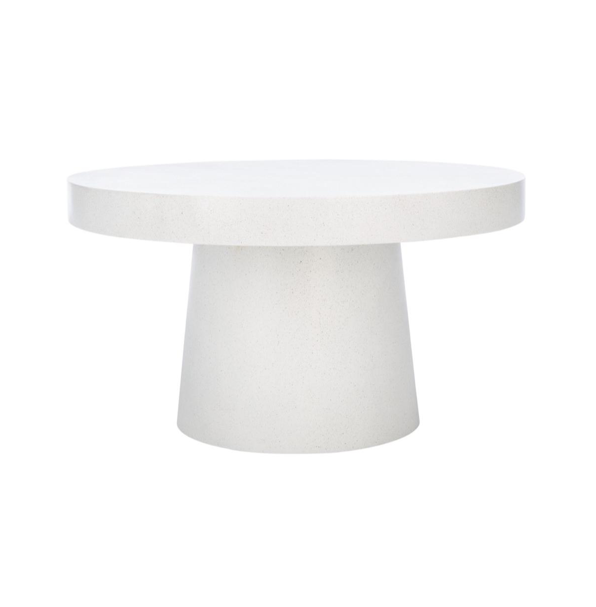 Click here for Jaria Faux Concrete Coffee Table - White terrazzo prices