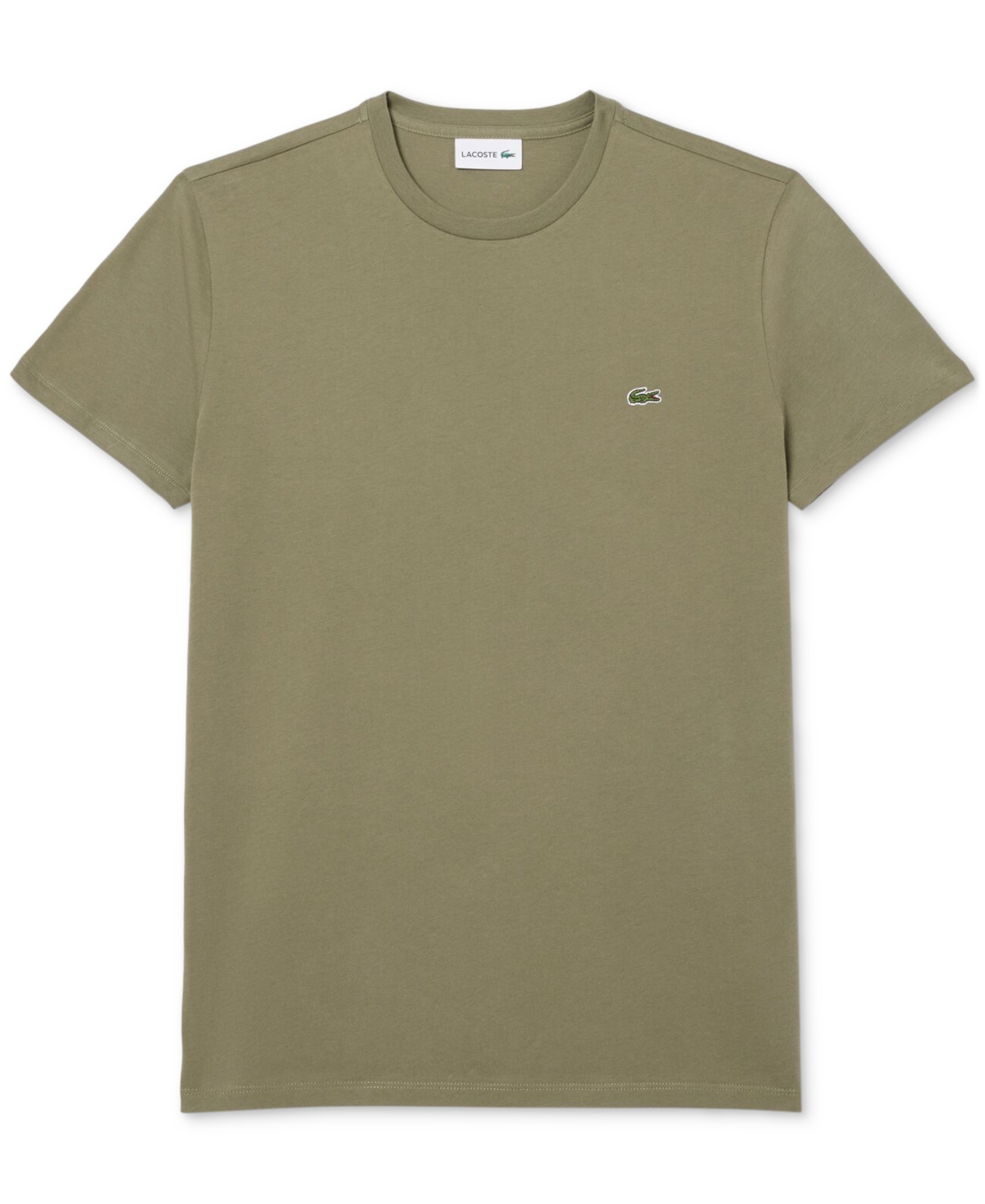 Click here for Lacoste Mens Crew Neck Pima Cotton T-Shirt - BMY -... prices