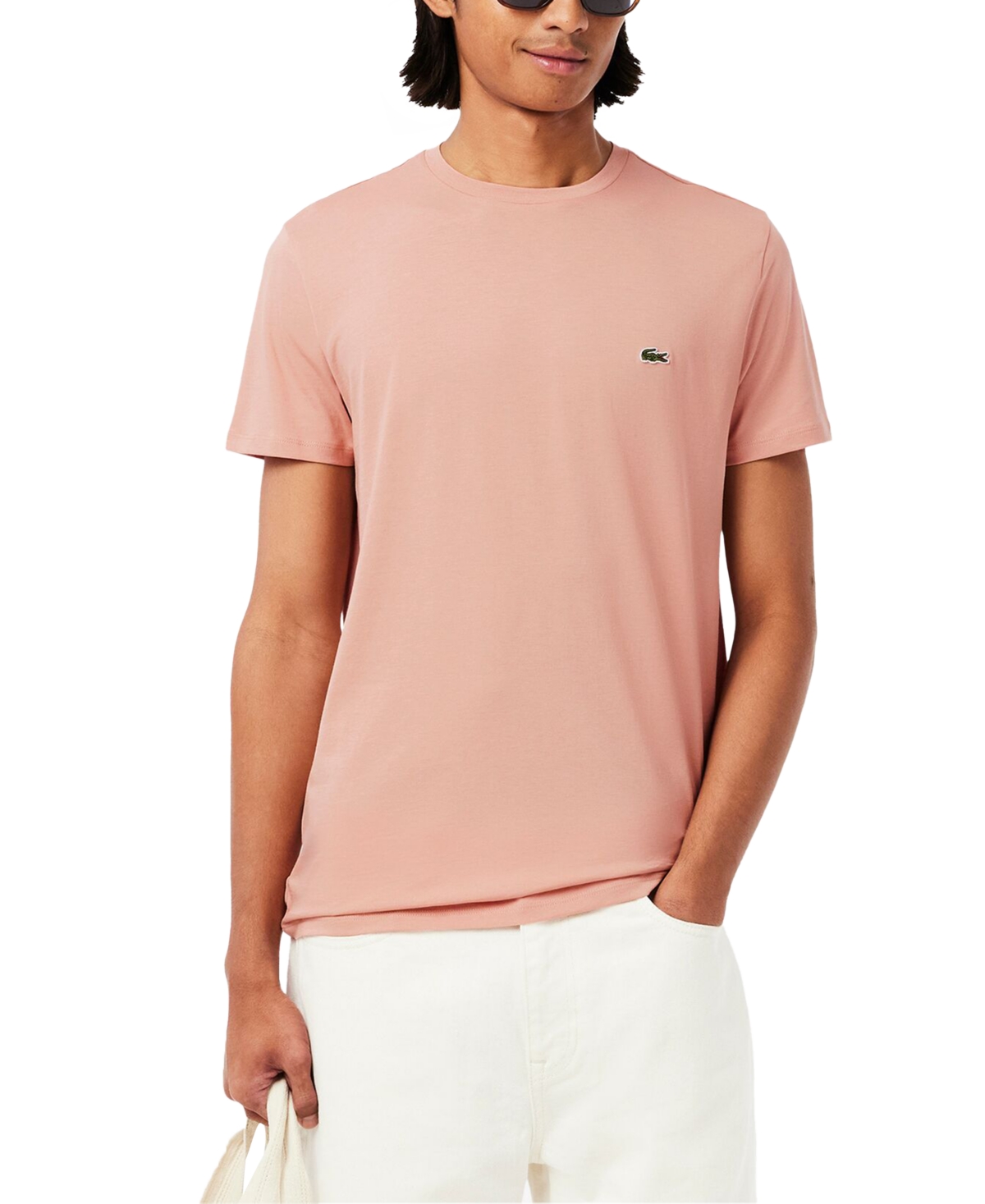 Click here for Lacoste Mens Crew Neck Pima Cotton T-Shirt - ZIH -... prices