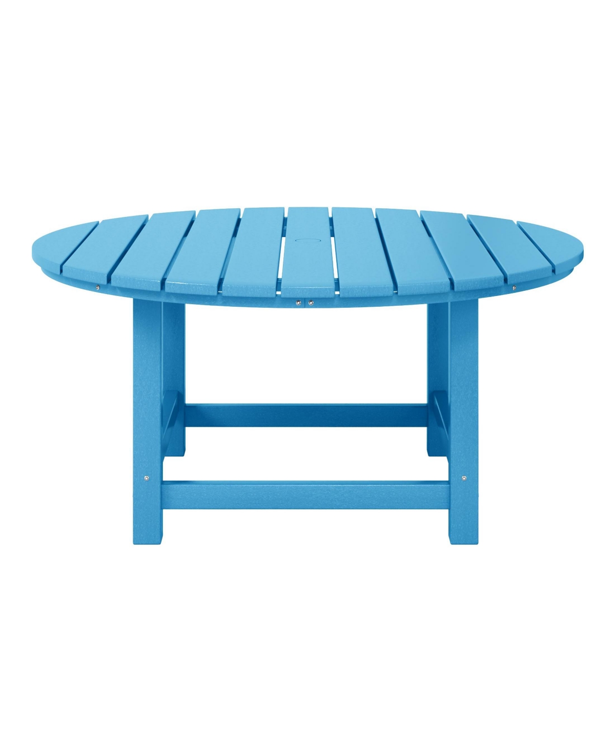 Click here for Low Outdoor Hdpe Round Patio Coffee Table - Pacifi... prices