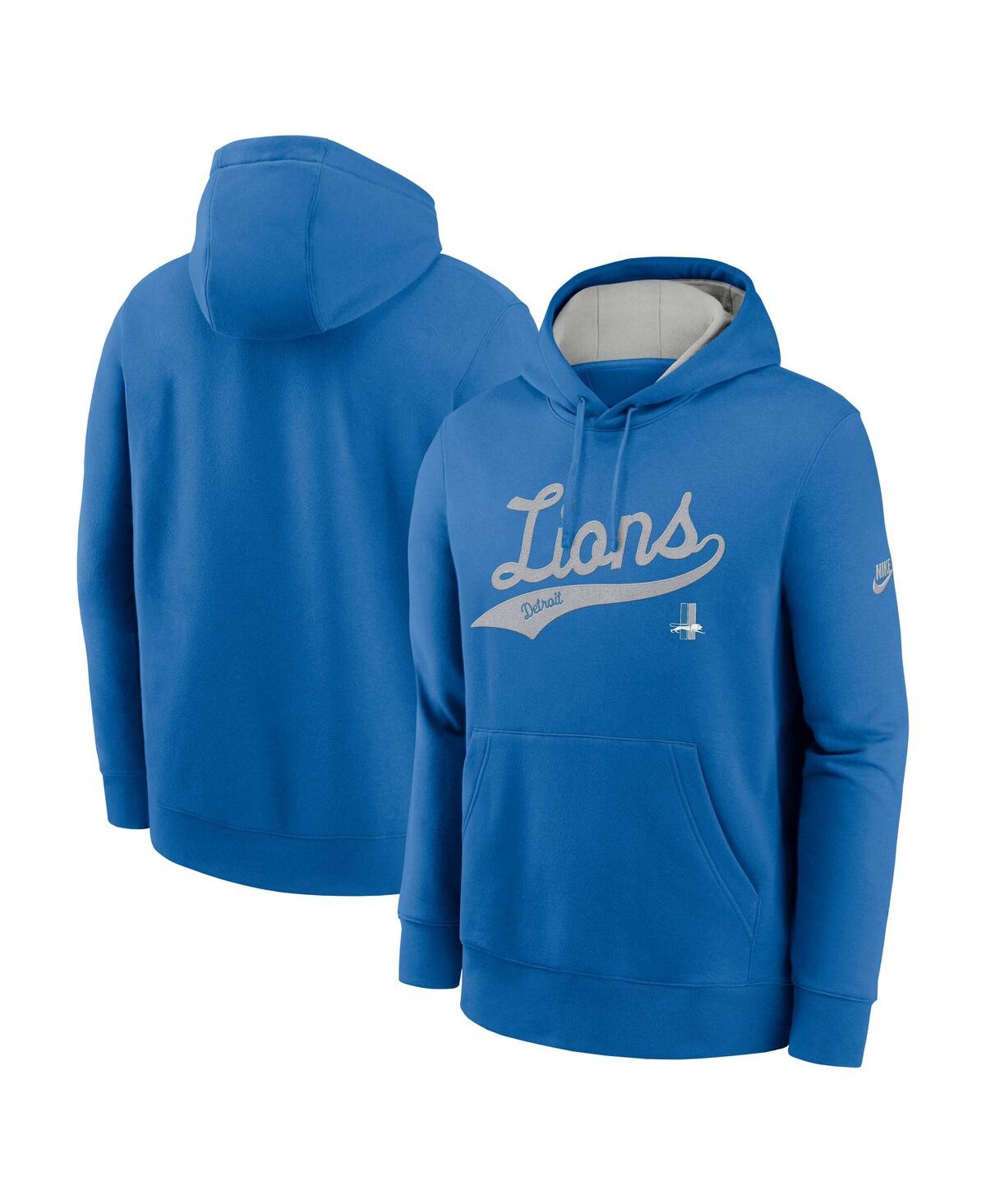 Click here for Nike Mens Blue Detroit Lions Rewind Club Logo Pull... prices