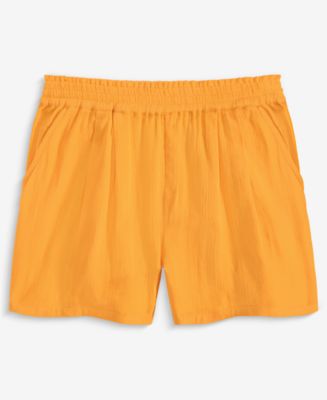 Big Girl Cotton Wide Volume Shorts, Created for Macy's - Macy's