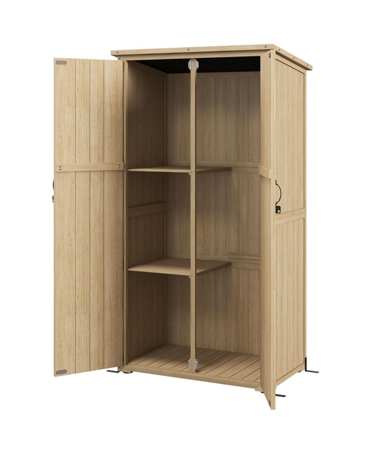 Click here for Wooden Garden Shed - Natural prices