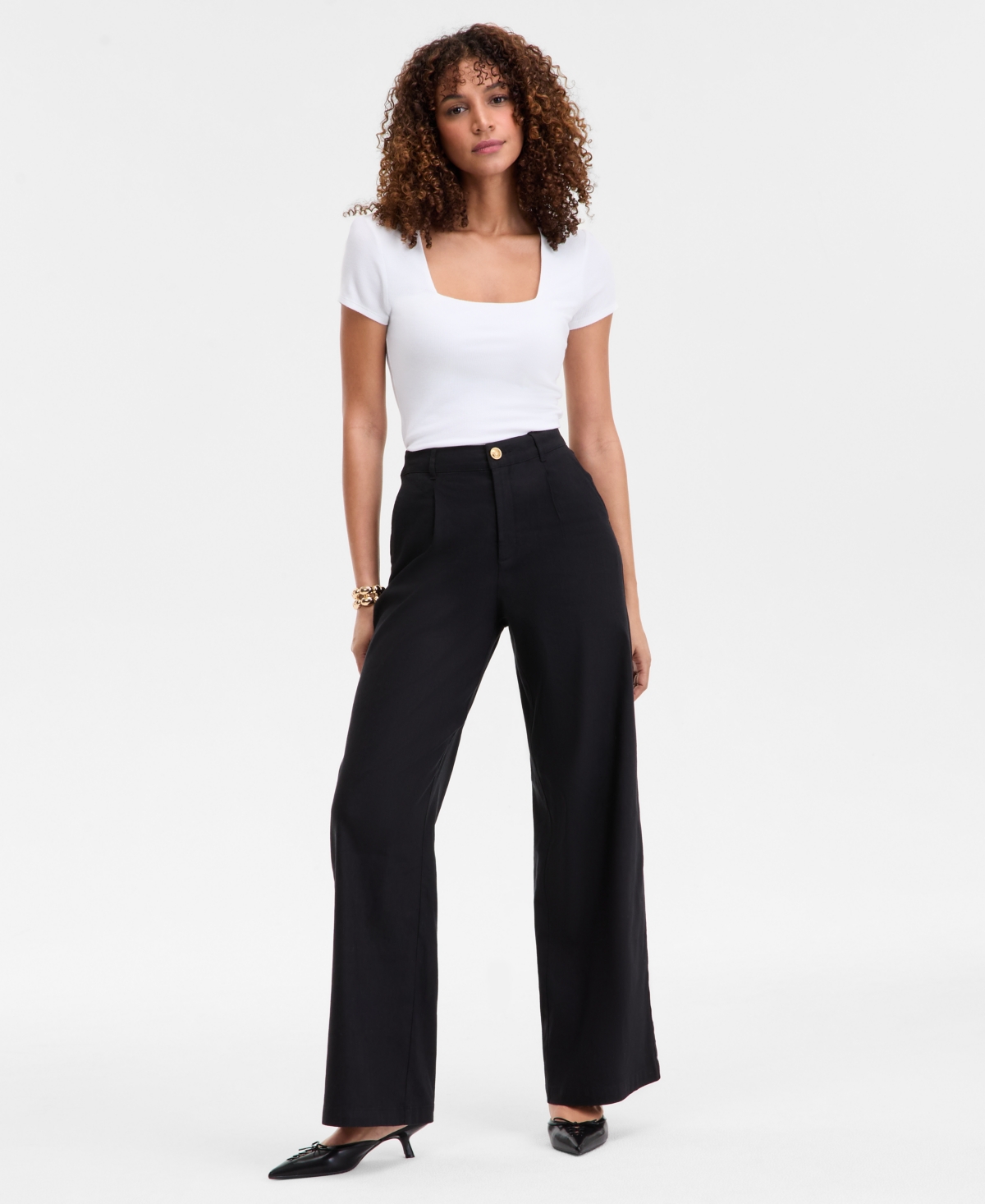 Click here for I.n.c. International Concepts Womens High Rise Wid... prices