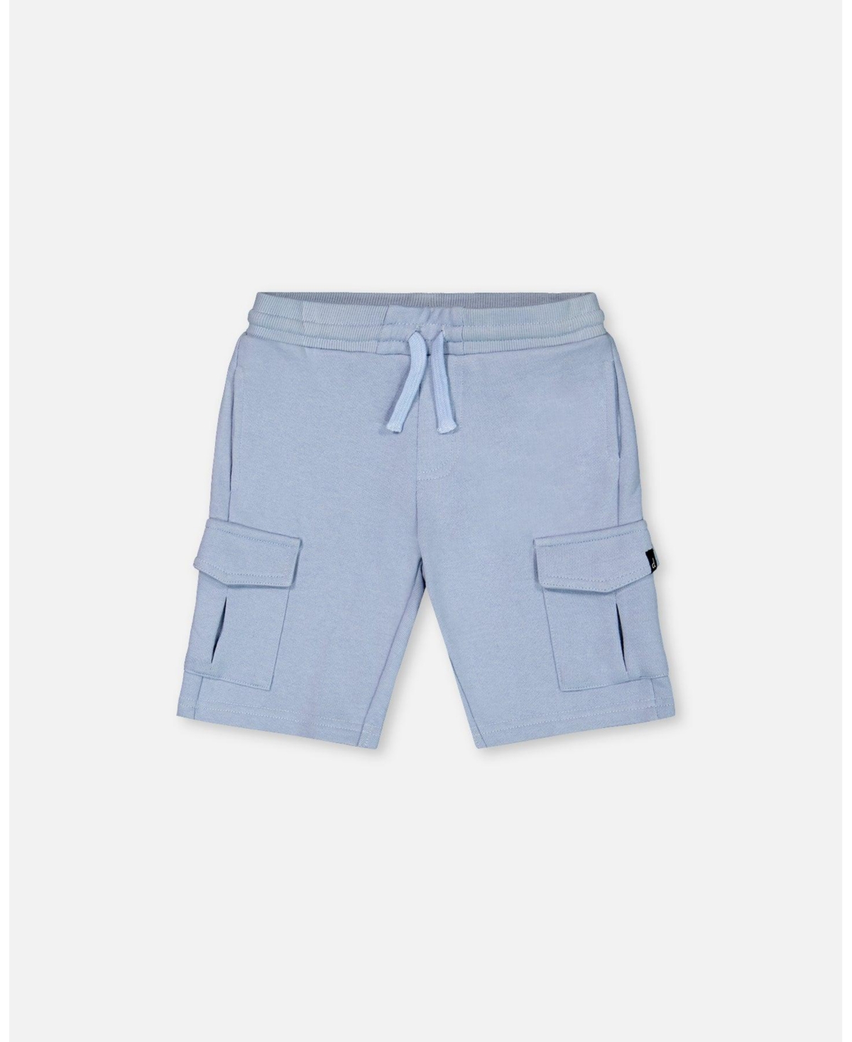 Click here for Deux par Deux Baby Boys French Terry Short Pale Bl... prices