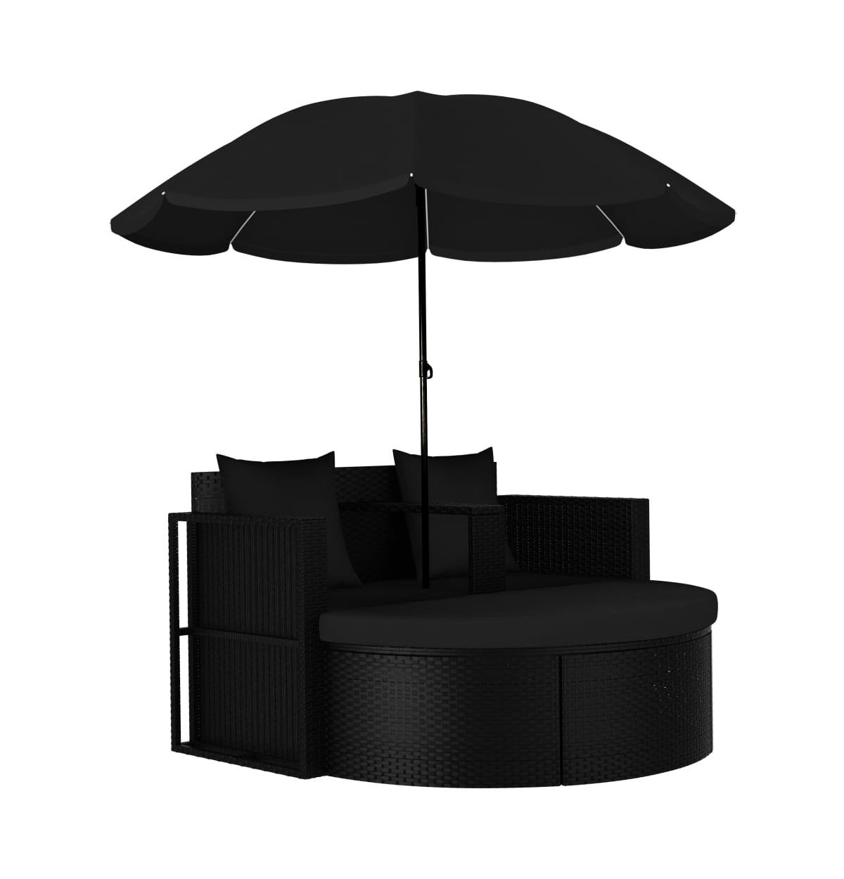 Click here for Patio Bed Outdoor Patio Lounger Wicker Daybed with... prices