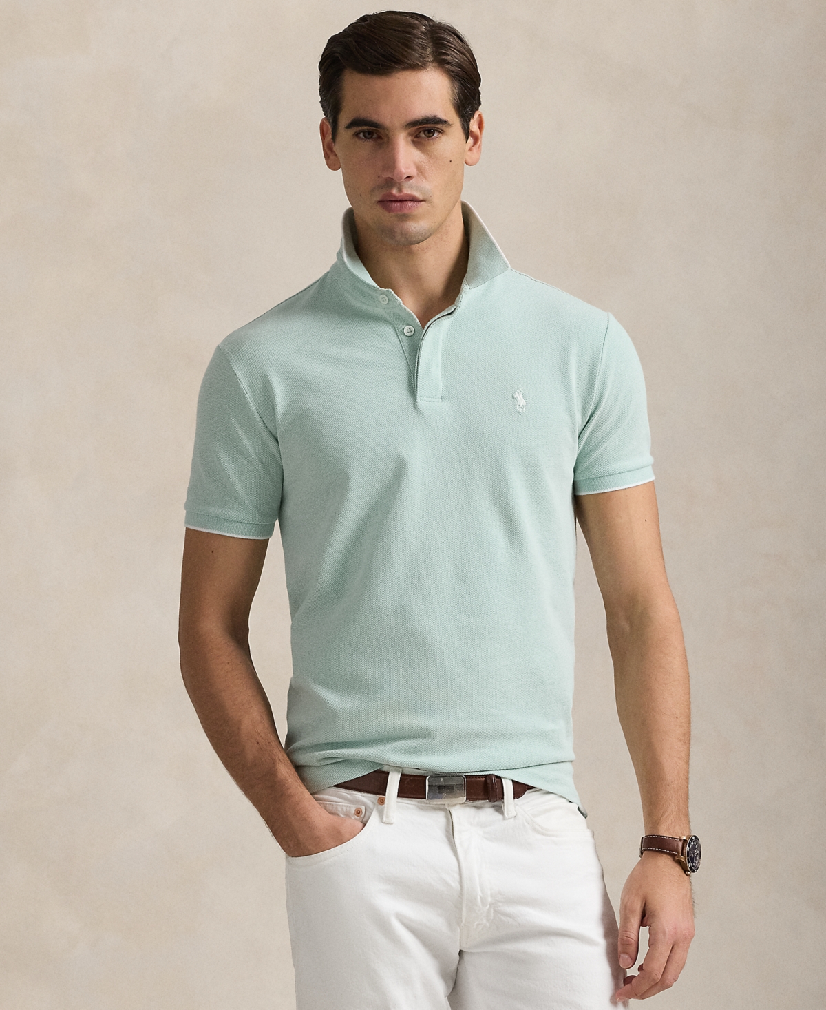 Click here for Polo Ralph Lauren Mens Classic-Fit Stretch Oxford... prices