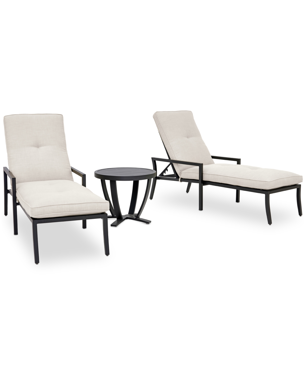 Click here for Astaire Outdoor 3-pc Chaise Set (2 Chaise Lounge C... prices