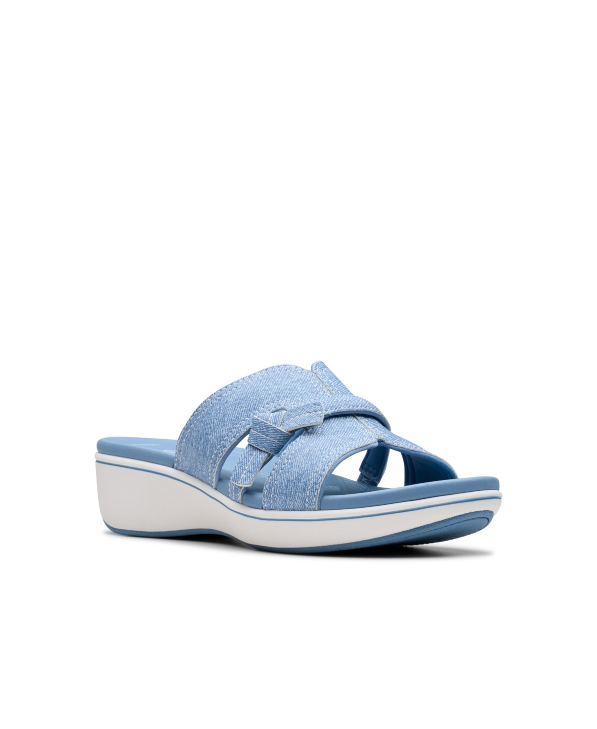 Clarks Cloudsteppers Women's Breeze Rae Mia Slip-on Flat Sandals In ...