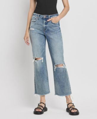 Flying Monkey Women's High Rise Dad Jeans - Macy's