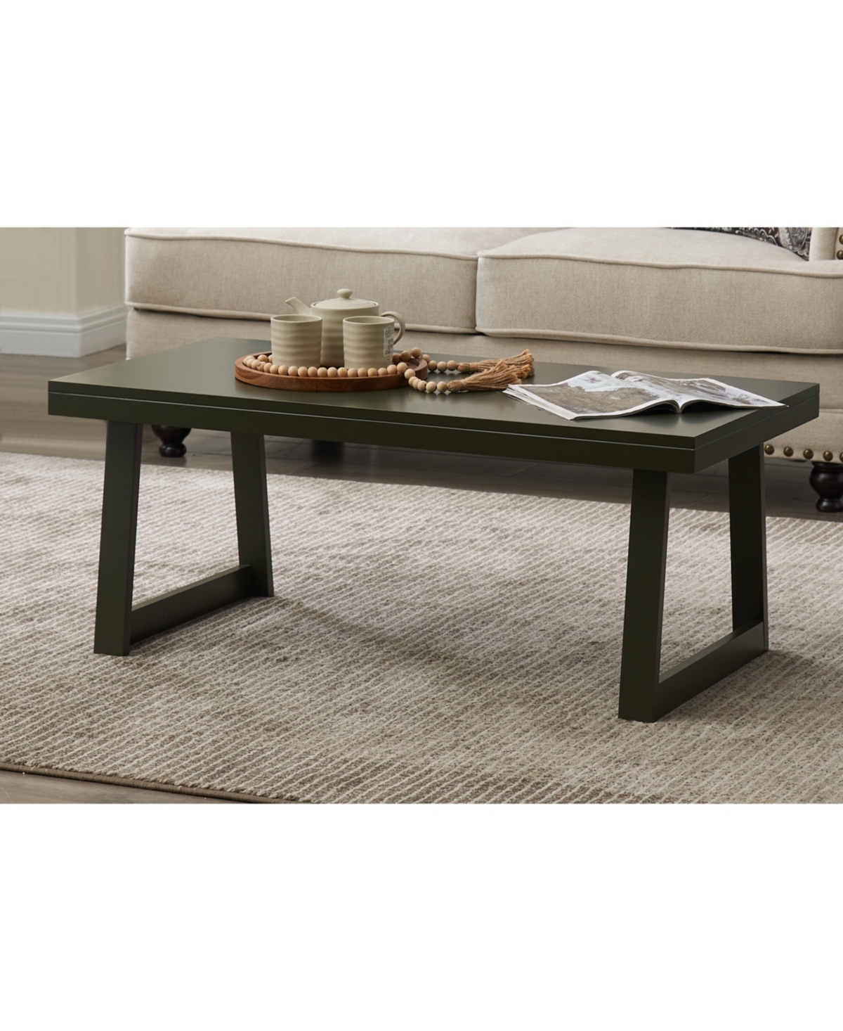 Click here for Kings Brand Furniture Charlie Rectangular Coffee T... prices