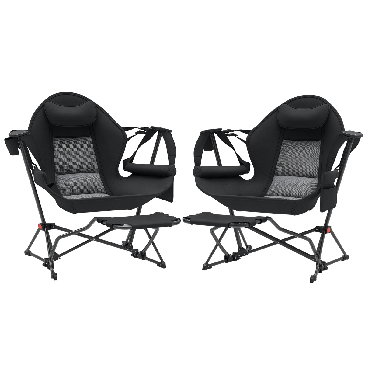Click here for Outsunny Hammock Camping Chair Set of 2 with Adjus... prices