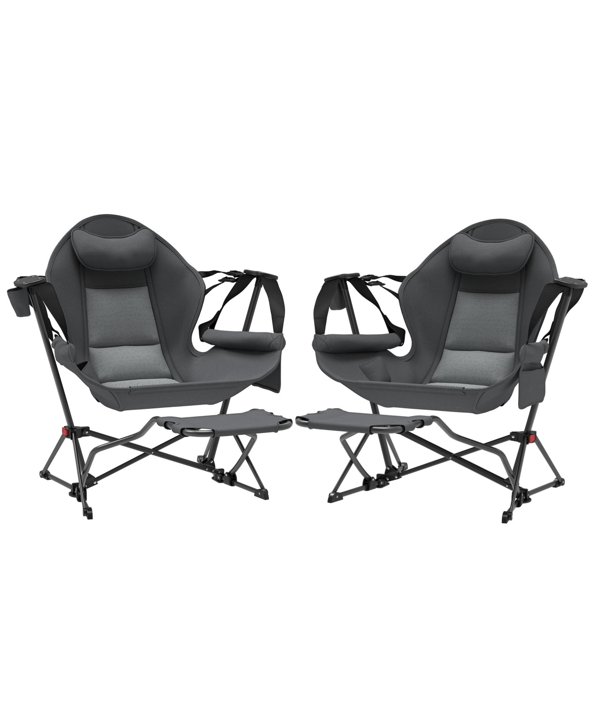Click here for Outsunny Hammock Camping Chair Set of 2 with Adjus... prices