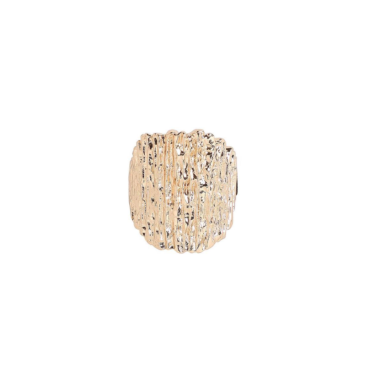 Click here for Dented Bar Cocktail Ring - Gold prices