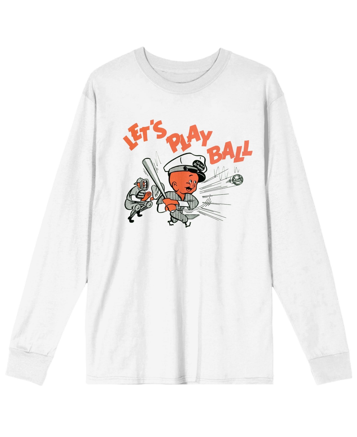 Click here for Dr. Pepper Mens Lets Play Ball Crew Neck Long Slee... prices