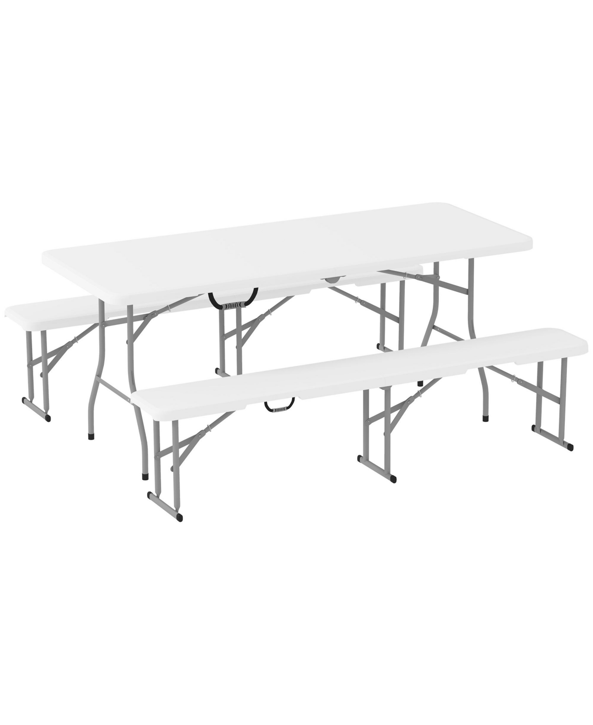 Click here for Outsunny 6FT 3-Piece Portable Picnic Table Bench S... prices