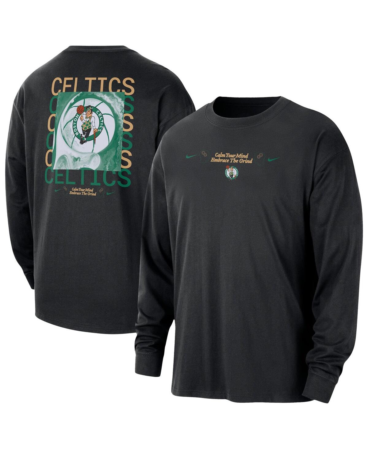 Click here for Nike Mens Black Boston Celtics Courtside Oversized... prices