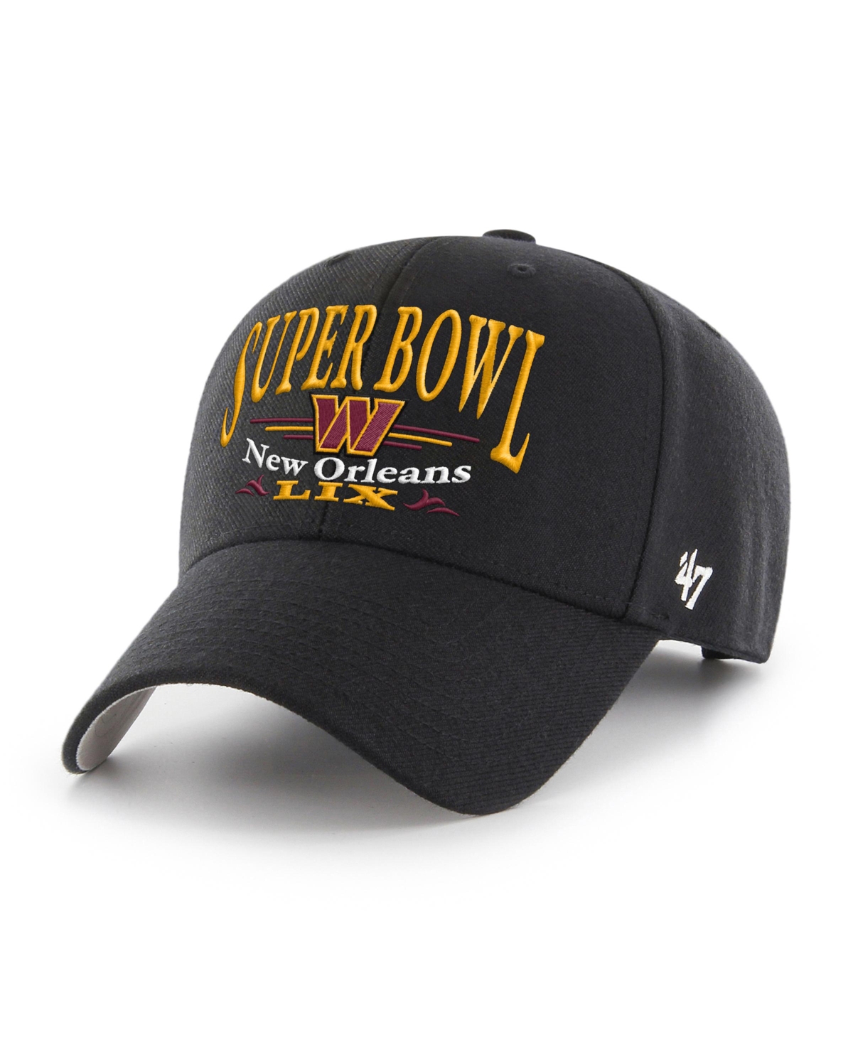 Click here for 47 Brand Mens Black Washington Commanders Super Bo... prices