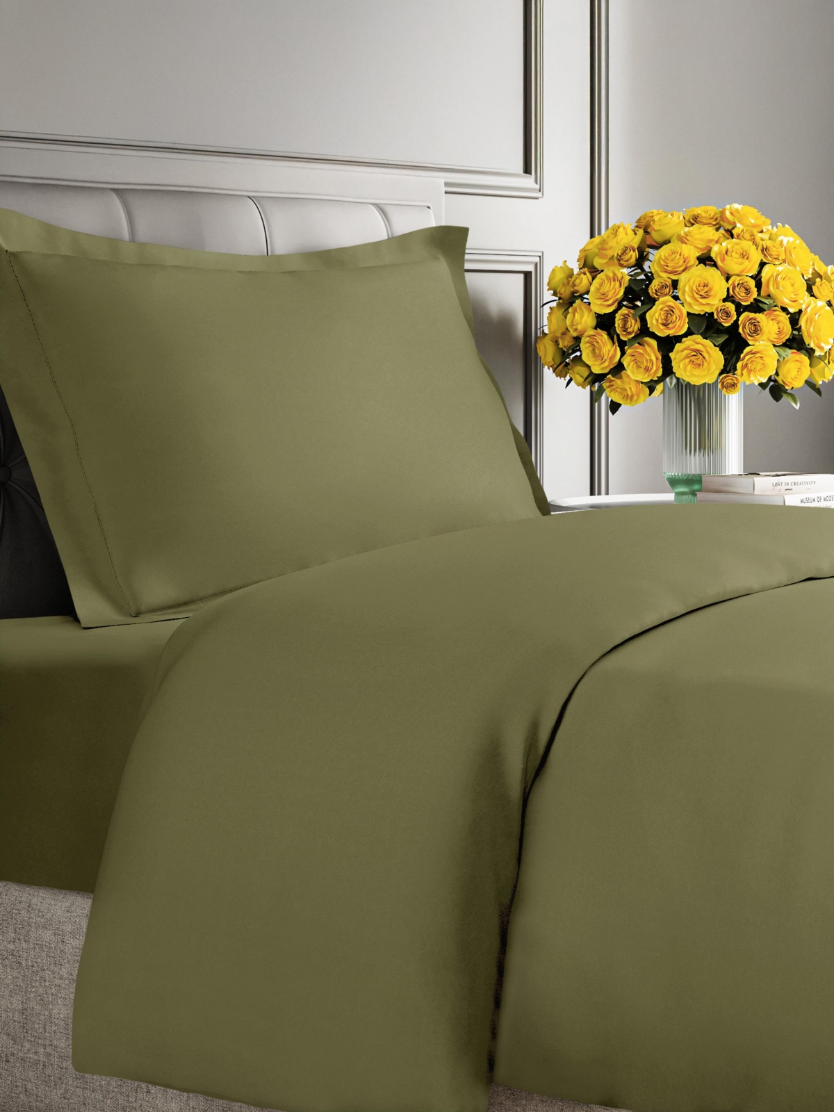 Click here for Premium Microfiber Duvet Cover Set - Twin - Cream... prices