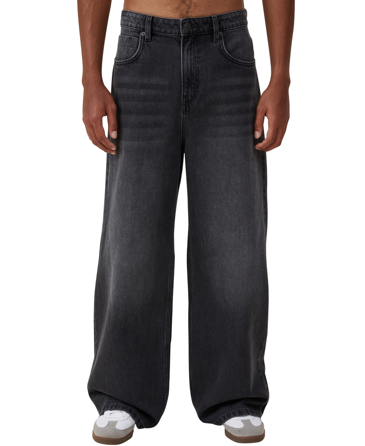 Click here for Cotton On Mens Super Baggy Jean - Black prices