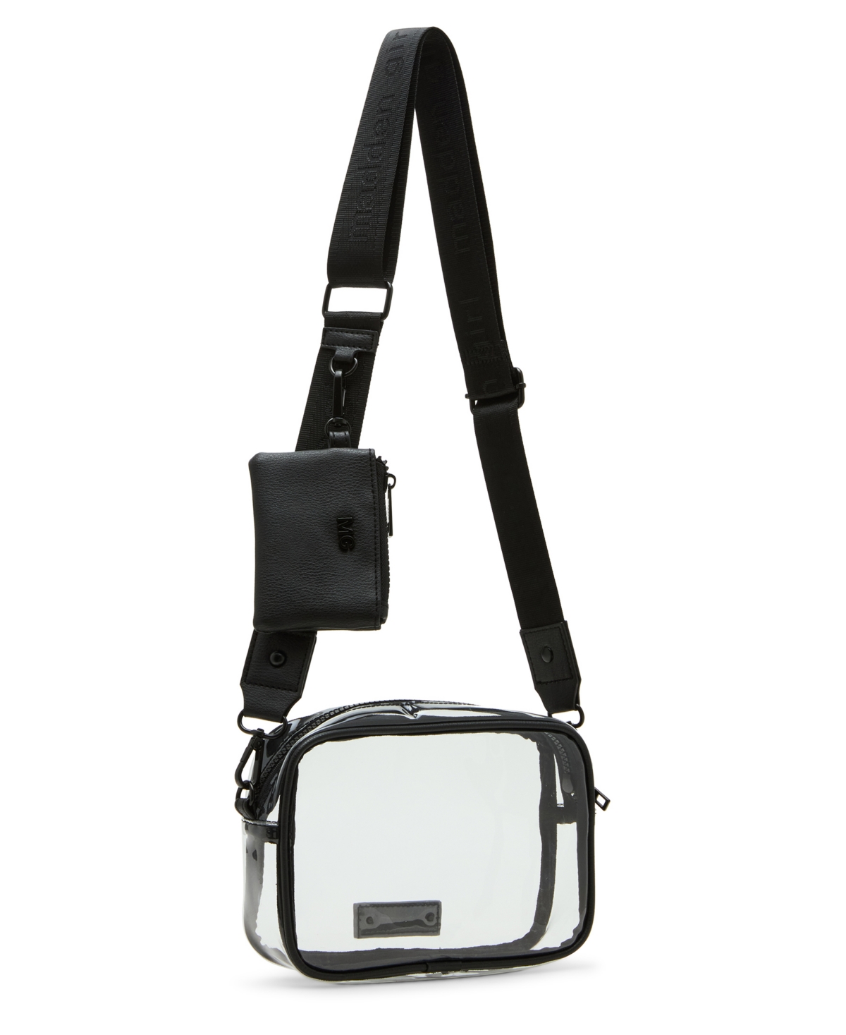 Click here for Madden Girl Ryann Clear Vinyl Camera Crossbody Bag... prices
