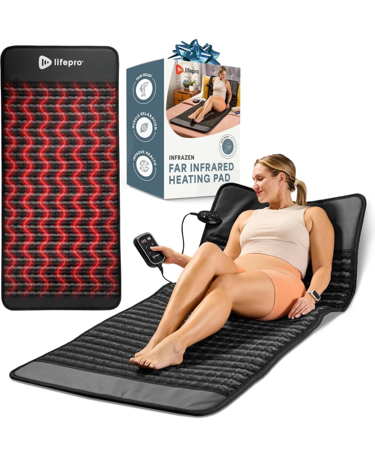 Click here for Lifepro 74 Full-Length Far Infrared Heating Mat &#... prices