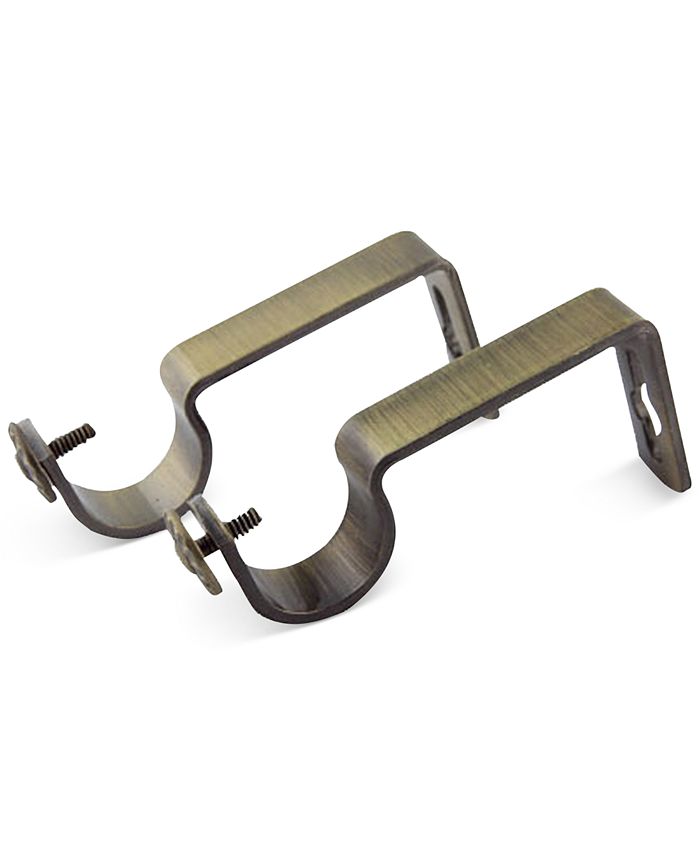 Rod Desyne Pair of 1'' Wall Brackets - Macy's