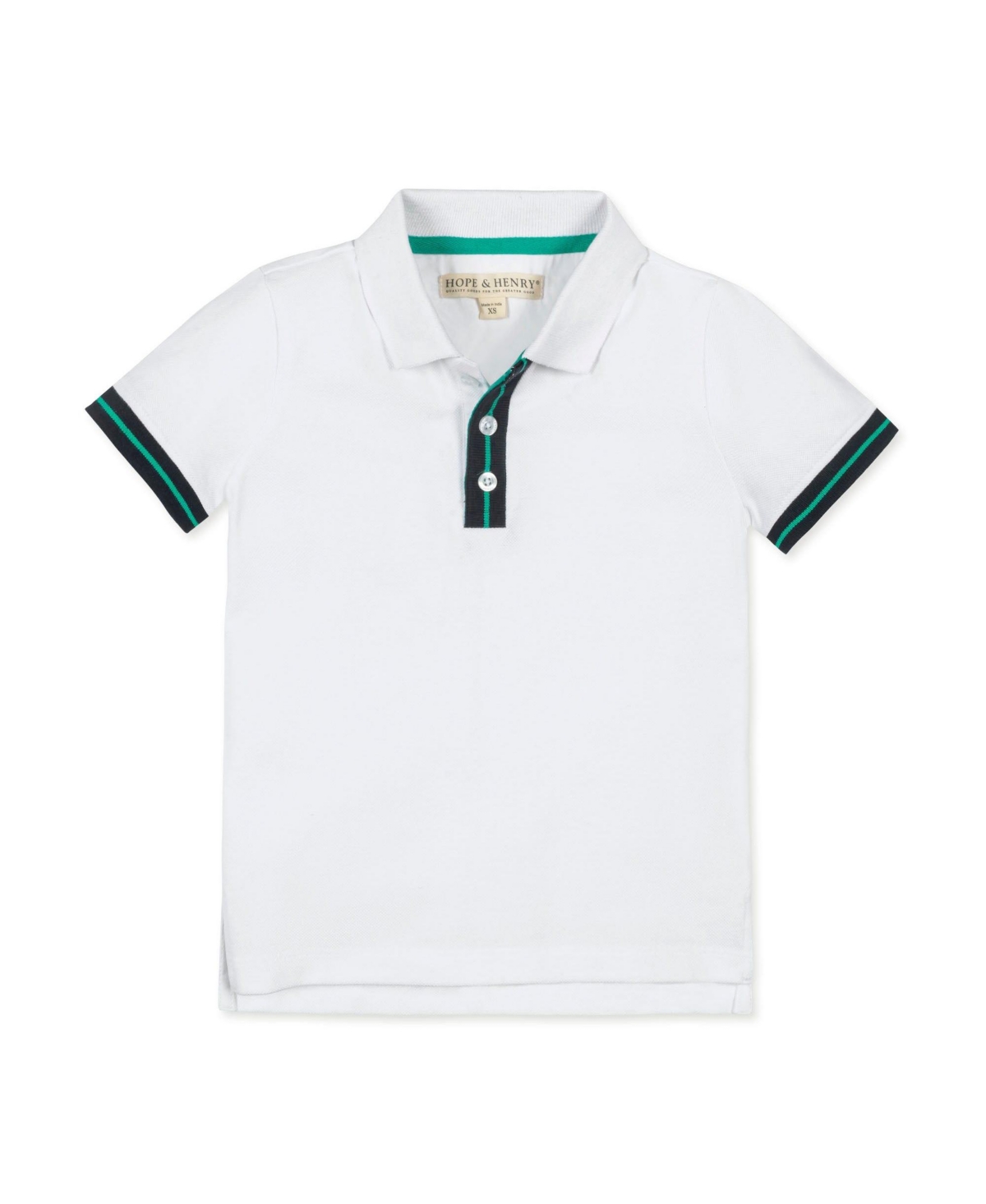 Click here for Hope & Henry Boys Short Sleeve Knit Pique Polo Shi... prices