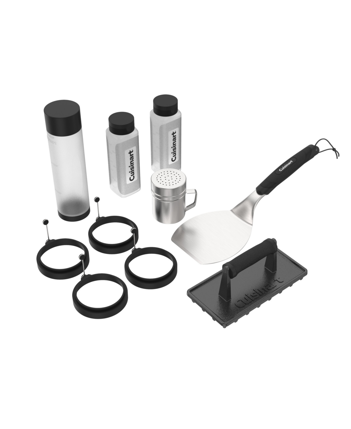 Click here for Cuisinart Bbq 10-Piece Griddle Tool Set - Silver prices