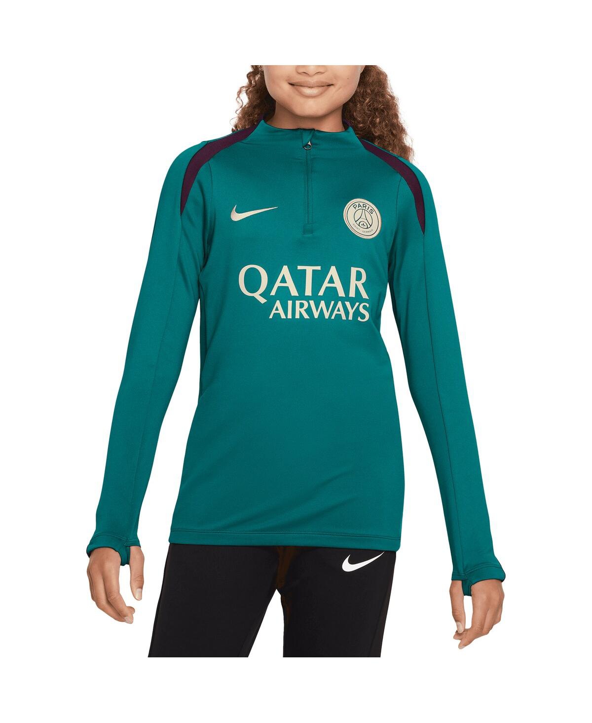 Click here for Nike Big Boys and Girls Teal Paris Saint-Germain 2... prices