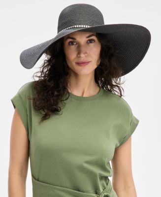 I.N.C. International Concepts Oversized Embellished Floppy Hat ...