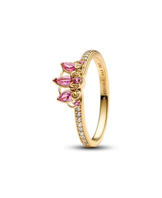 Pandora Disney Princess Rapunzel Tiara Ring - Macy's