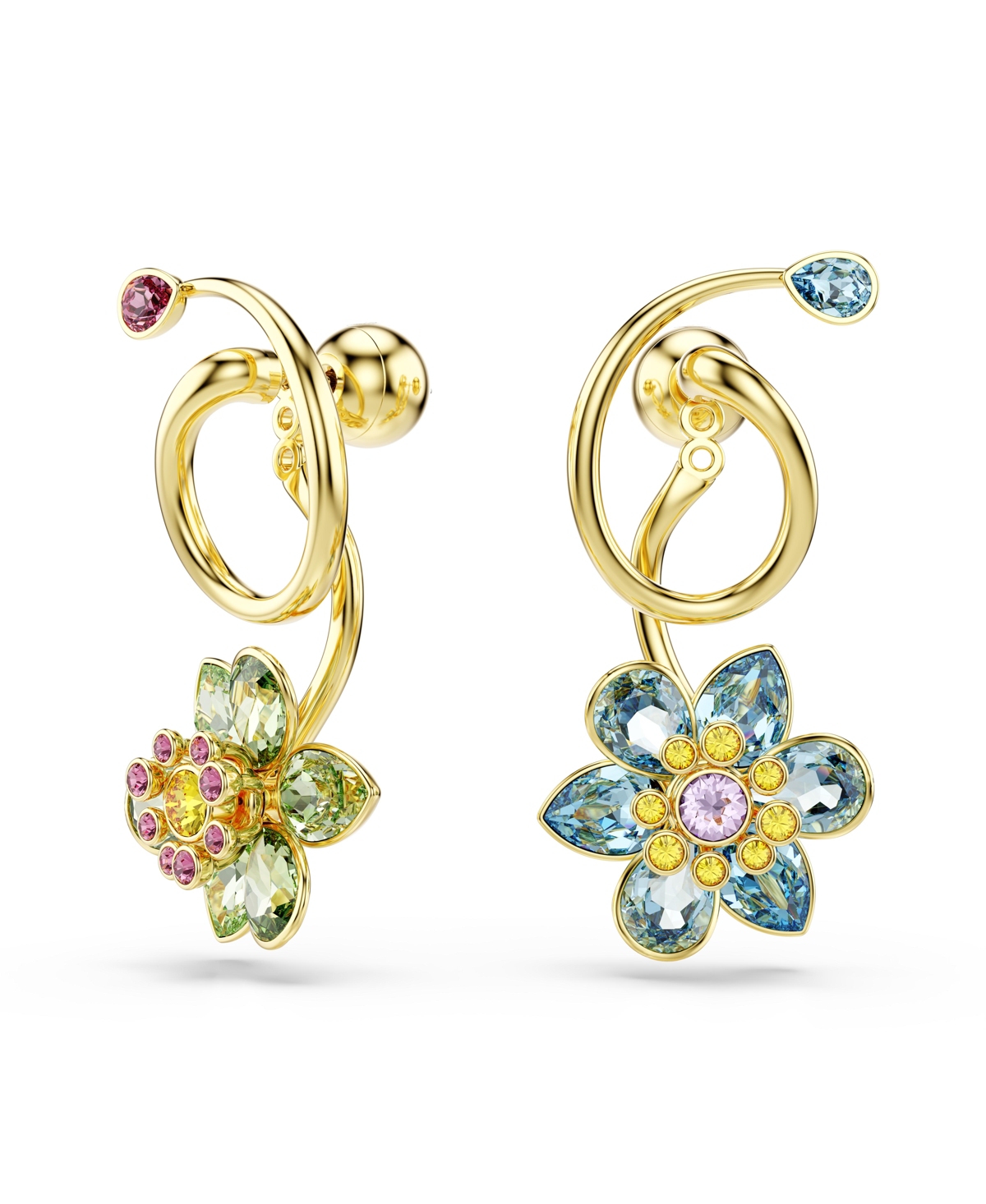 Click here for Swarovski Idyllia Gold-Tone Plated Asymmetrical De... prices