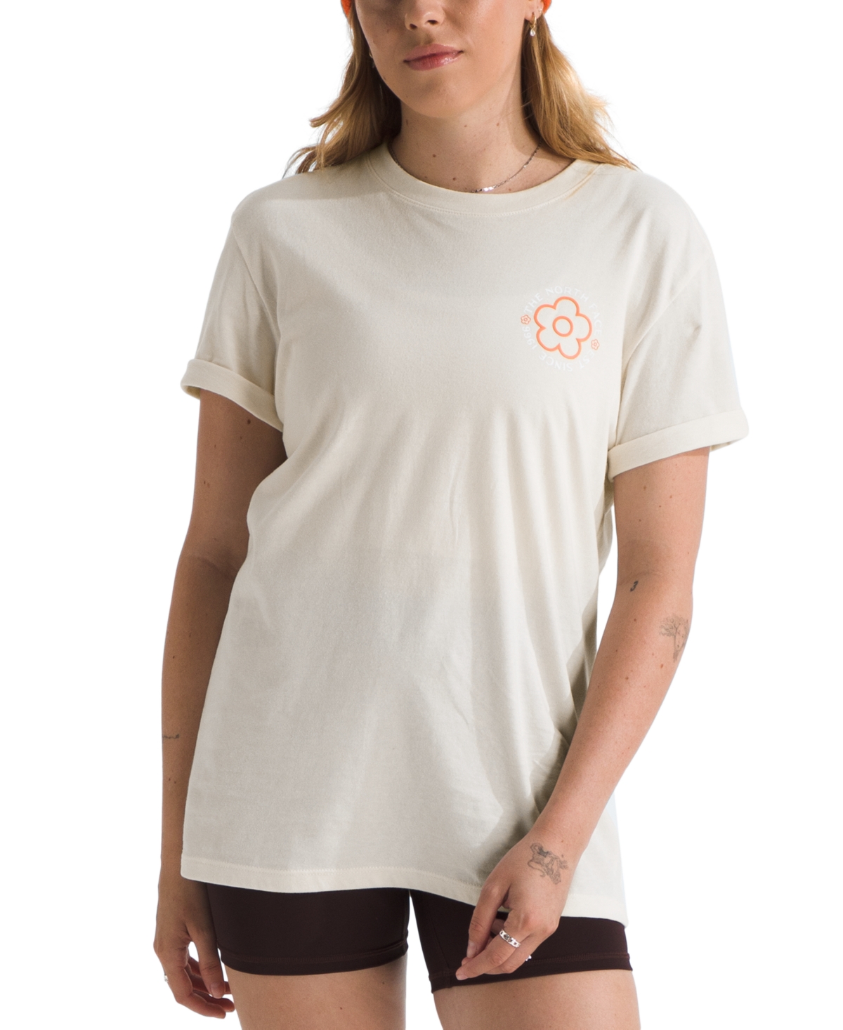 Click here for The North Face Womens Cotton Strange Colorful Worl... prices