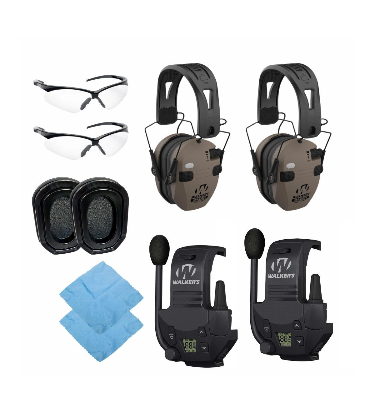 Click here for Walkers Razor Slim Quad Electronic Fde Earmuffs wi... prices