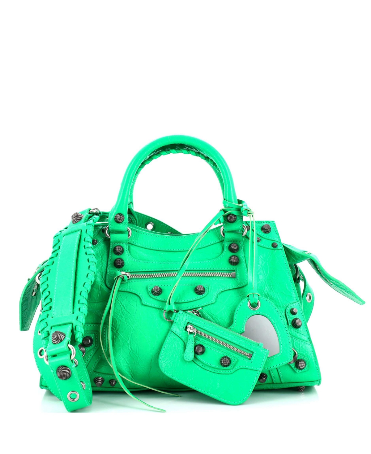 Click here for Pre-Owned Balenciaga Medium Neo Cagole City Bag Le... prices