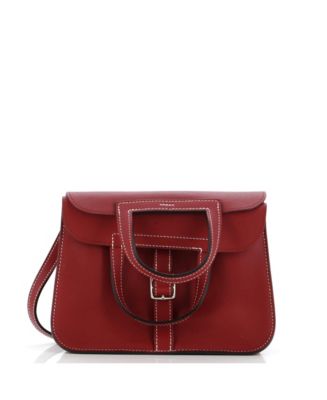 Pre-Owned Hermes 22 Halzan Bag Swift - Macy's
