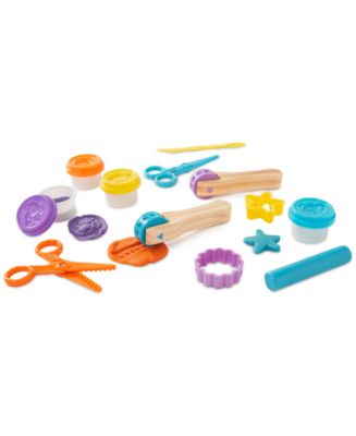 Melissa and Doug Kids' Cut, Sculpt & Stamp Clay Play Set - Macy's